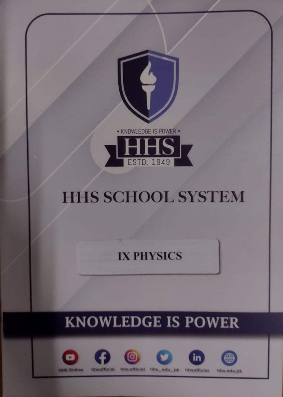 HHS Exercise Books – Clover